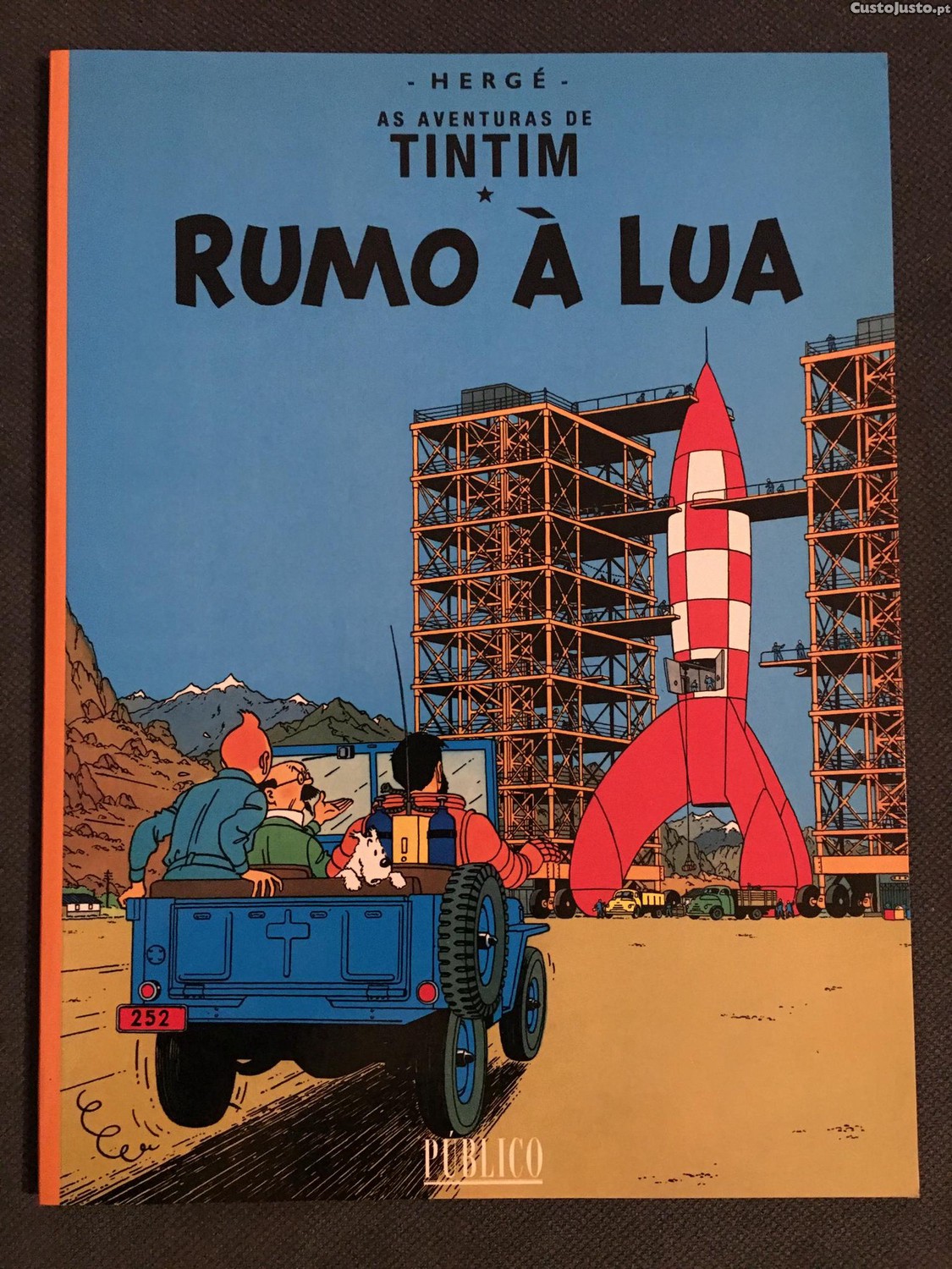 Hergé - As Aventuras De Tintin. Rumo À Lua | Livros, à venda | Aveiro | 44472416 | CustoJusto.pt
